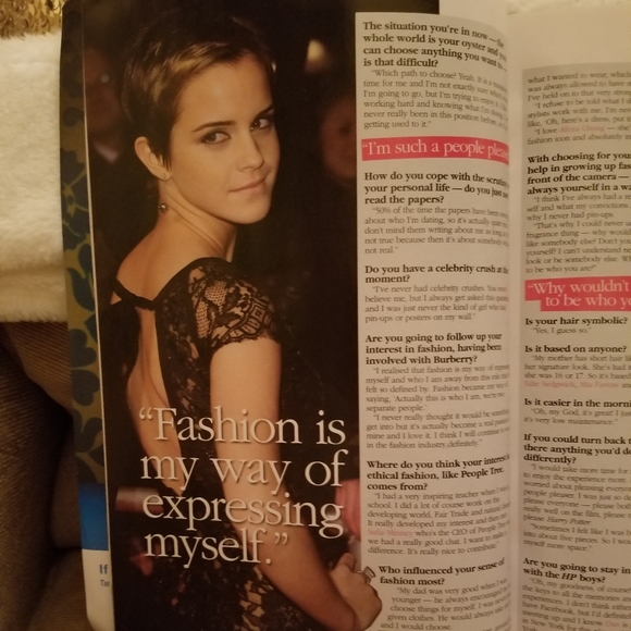 Other | Emma Watson Magazine | Poshmark
